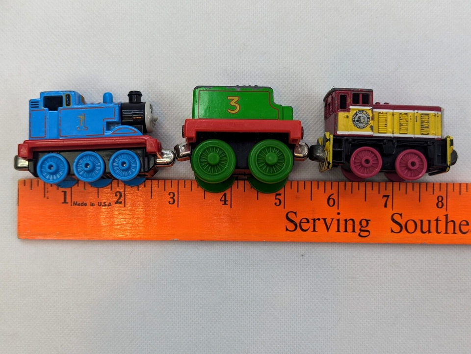 Thomas & Friends LOT x 3 = Thomas + Dart + Cargo (2004), Die Cast Metal ...