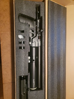 AEA SF 10 Barrel: Compact Semi-auto Single Shot PCP Airgun .22 Caliber ...