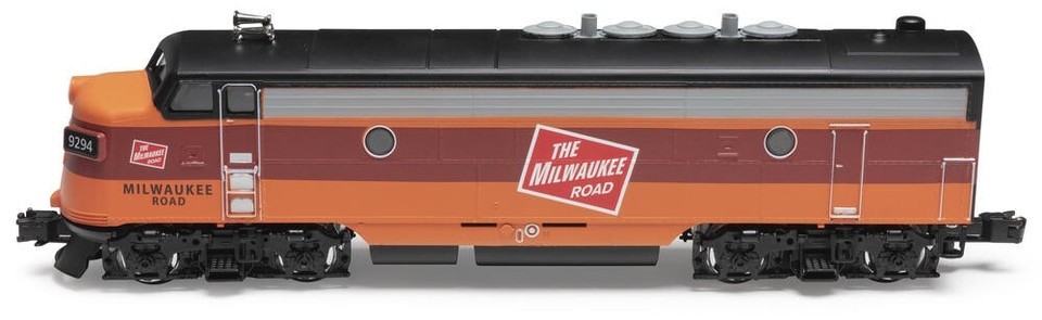 Menards O Gauge Powered MILWAUKEE ROAD F3 Diesel Locomotive - Sealed | eBay
