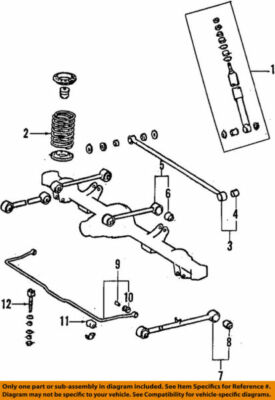 48702-60031 Toyota Bush sub-assy, upper control arm 4870260031, New ...