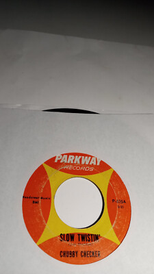 Chubby Checker - Slow Twistin' - 45 Record 1962 Original | eBay