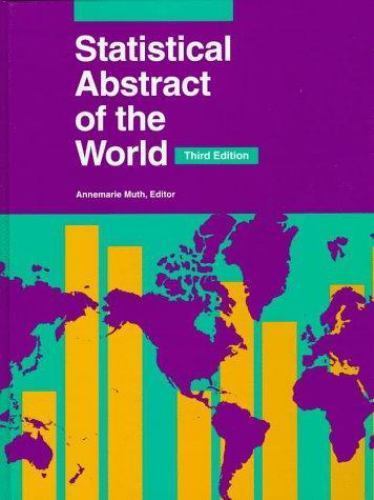 Statistical Abstract of the World by Arsen Darnay (1997, Hardcover) for ...