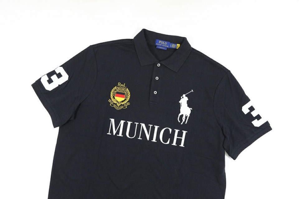 Polo Ralph Lauren Big Pony Classic Fit City Polo Shirt with Emblem - 6 ...