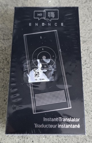 Muama Enence Instant 2 Way Translator Portable 36 Language New Sealed ...