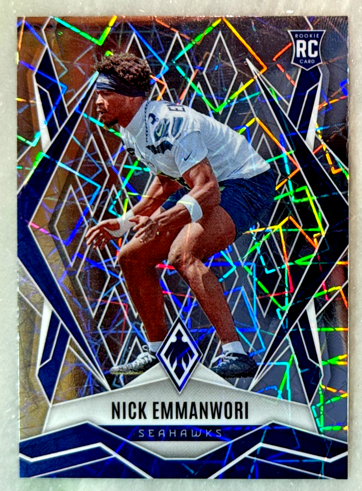 Nick Emmanwori RC 2025 Panini Phoenix Silver Lazer Rookie Card #245 ...