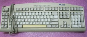 Sun Type 6 Keyboard 320-1270 PC Style Mini-Din8 | eBay