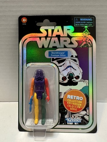 Hasbro Star Wars Retro Collection Storm Trooper Prototype Edition ...