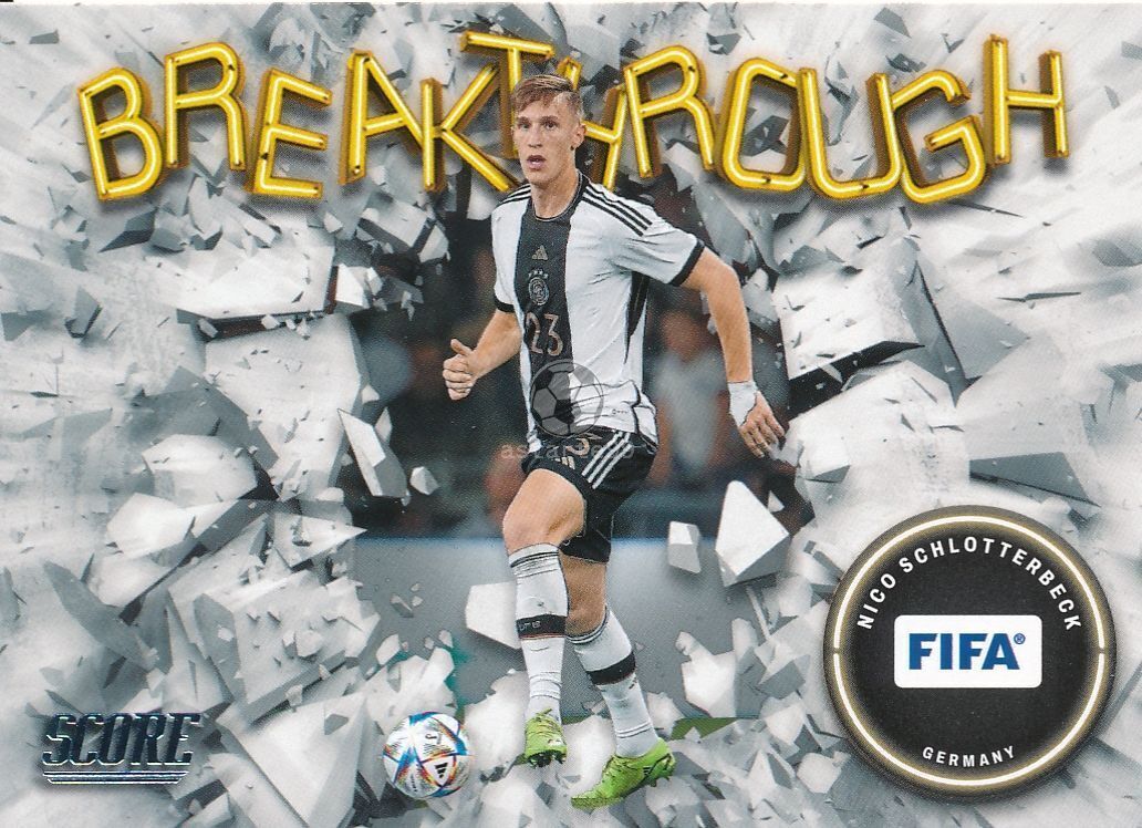 2022-23 Panini Score FIFA - Breakthrough #15 Nico Schlotterbeck for sale online | eBay