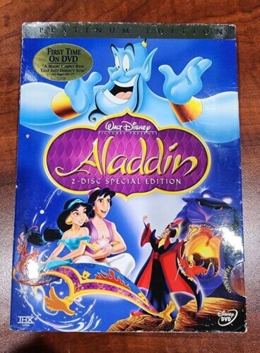 Aladdin - 2-Disc widescreen Special Platinum Edition (DVD, 2004) w ...