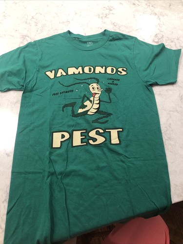 Men’s Vamonos Pest Breaking Bad Heisenburg Kelly Green Shirt Small | eBay