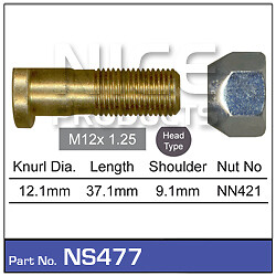 NICE PRODUCTS Stud & Nut NS477 NS477 | eBay