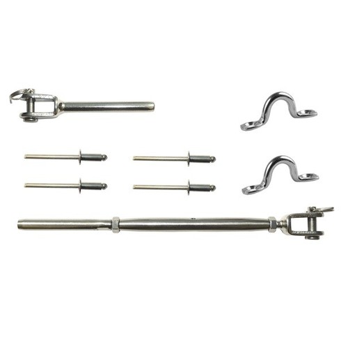 Stainless Steel Wire Rope Cable Balustrade Kit DIY Jaw/Swage ...