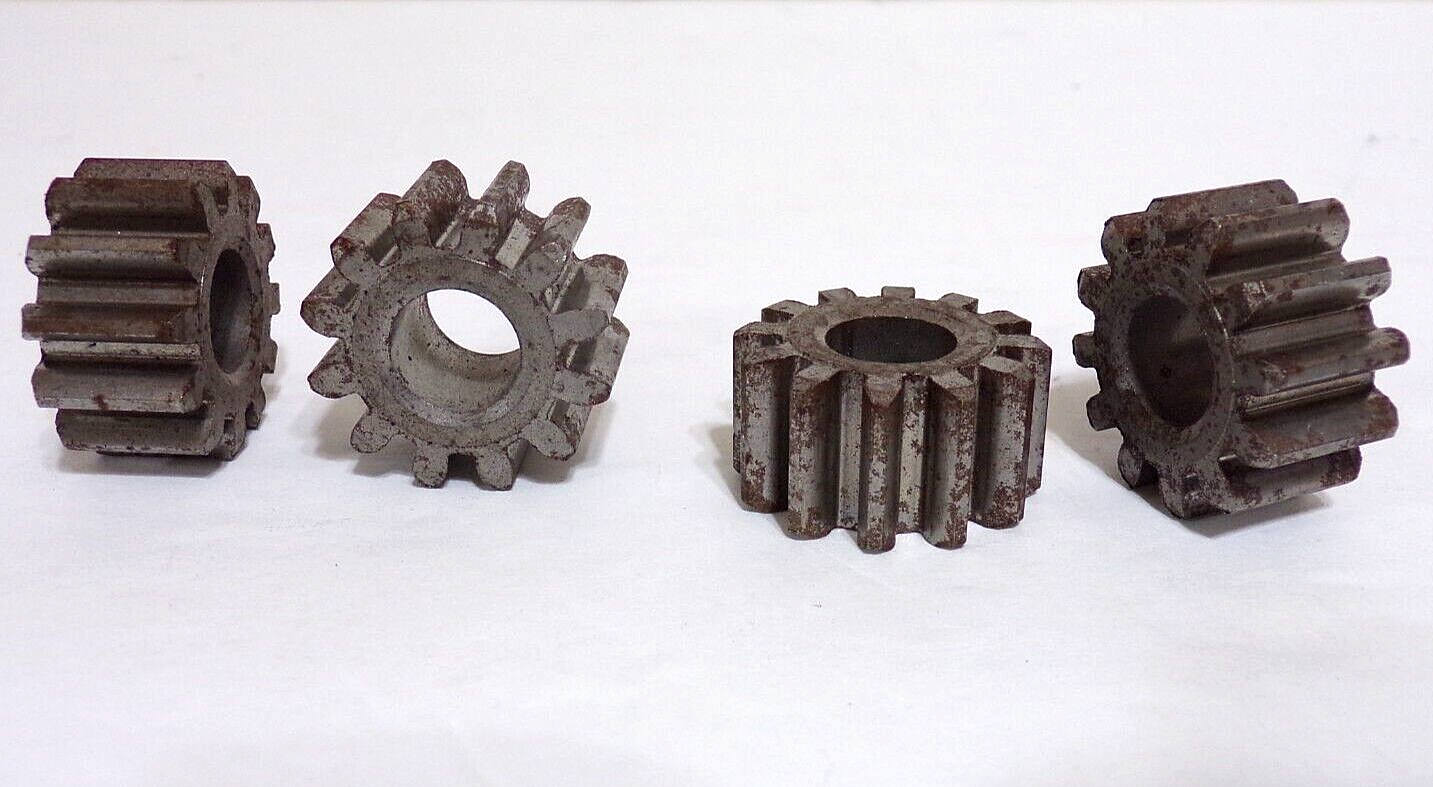 Lot of 4 High Grade Steel 1 3/16" 12 Tooth Gear Wheels, Unused, No ...
