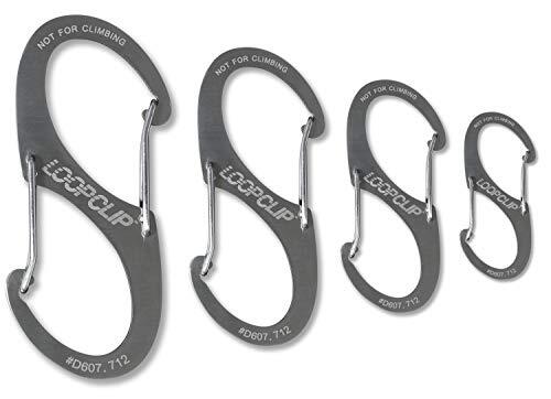 LoopRope | Heavy Duty Stainless Steel LoopClip 4.25 inches | for Tie ...
