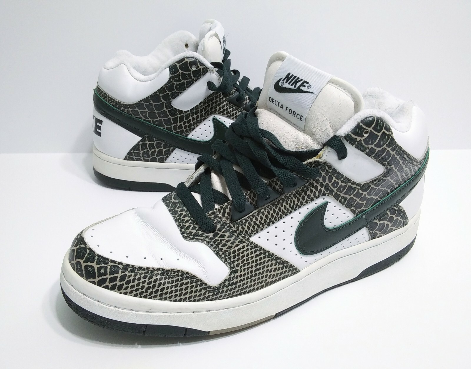 Nike Air Delta Force SB Deluxe Snakeskin Green Men's … - Gem