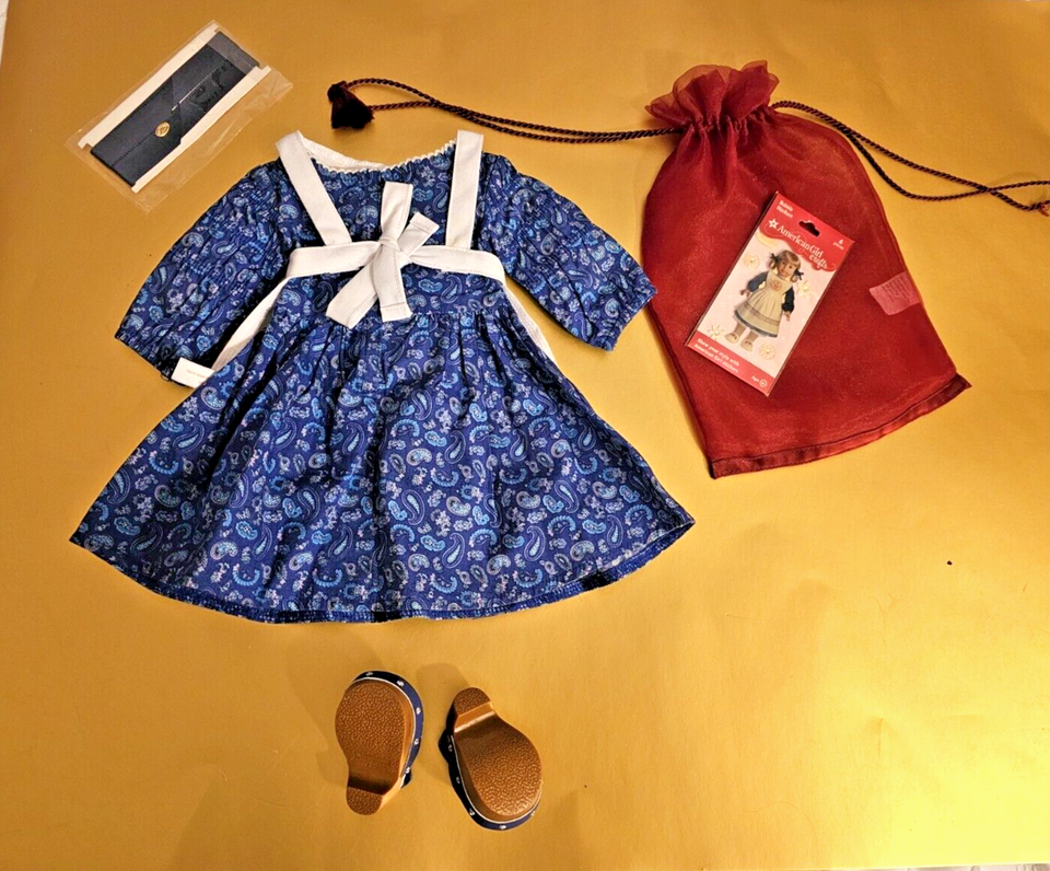 American Girl Kirsten Baking Dress & Apron with Extras | eBay