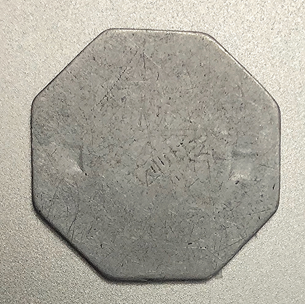 Vintage Octagonal Token: BRUNSWICK RECREATION; 10 Cents In Trade ...