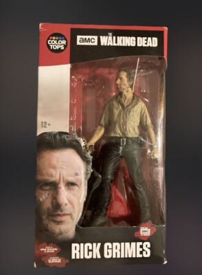 The Walking Dead RICK GRIMES #1 McFarlane Toys Color Tops 2016 7 ...