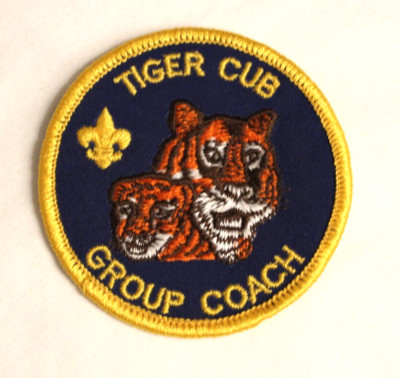 Tiger Cub Group Coach Patch, MINT BSA Insignia | eBay