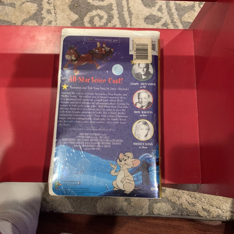 Jingle Bells New Christmas Classics Animated VHS Clamshell 1999 - New ...