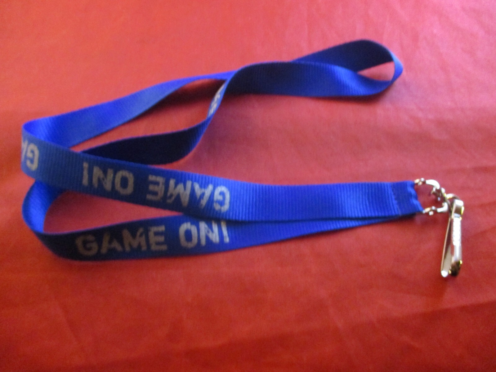 Game On! Video Game Gamer Blue Lanyard Chain Promo | eBay