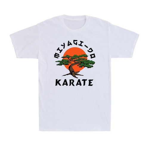 Miyagi-Style Karate 80s Martial Arts Humor Vintage Graphic T-Shirt ...
