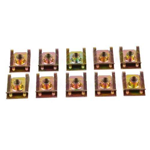 10PCS M6 6mm Sportbike Fairing Spire Speed-Clips Clamp Fastener Screw ...