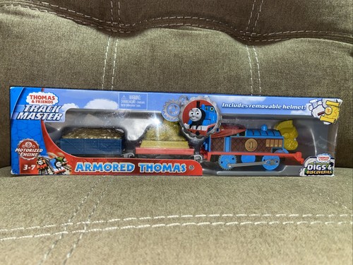 Thomas and Friends Trackmaster Armored Thomas Motorized Engine Train ...