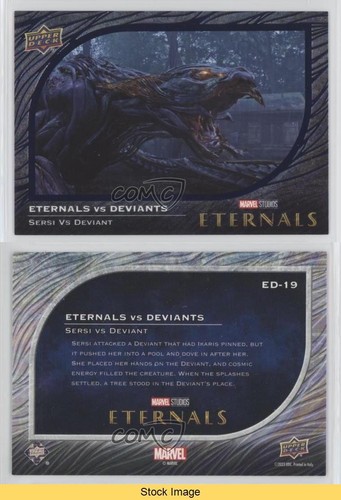 2023 Upper Deck Marvel Eternals vs Deviants Sersi Deviant #ED-19 READ ...