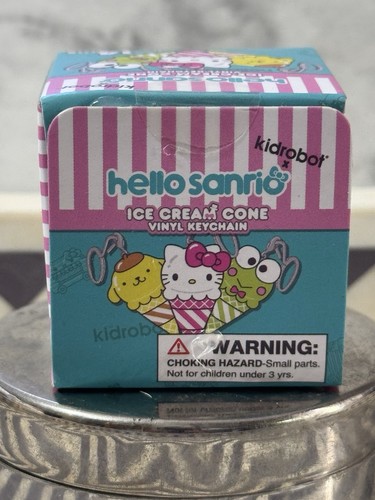 KIDROBOT HELLO SANRIO ICE CREAM CONE KEYCHAIN New Blind Box | eBay