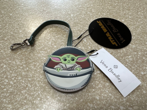 Vera Bradley Mandalorian Grogu Medallion Whimsy Luggage Tag Bag Charm Baby Yoda | eBay