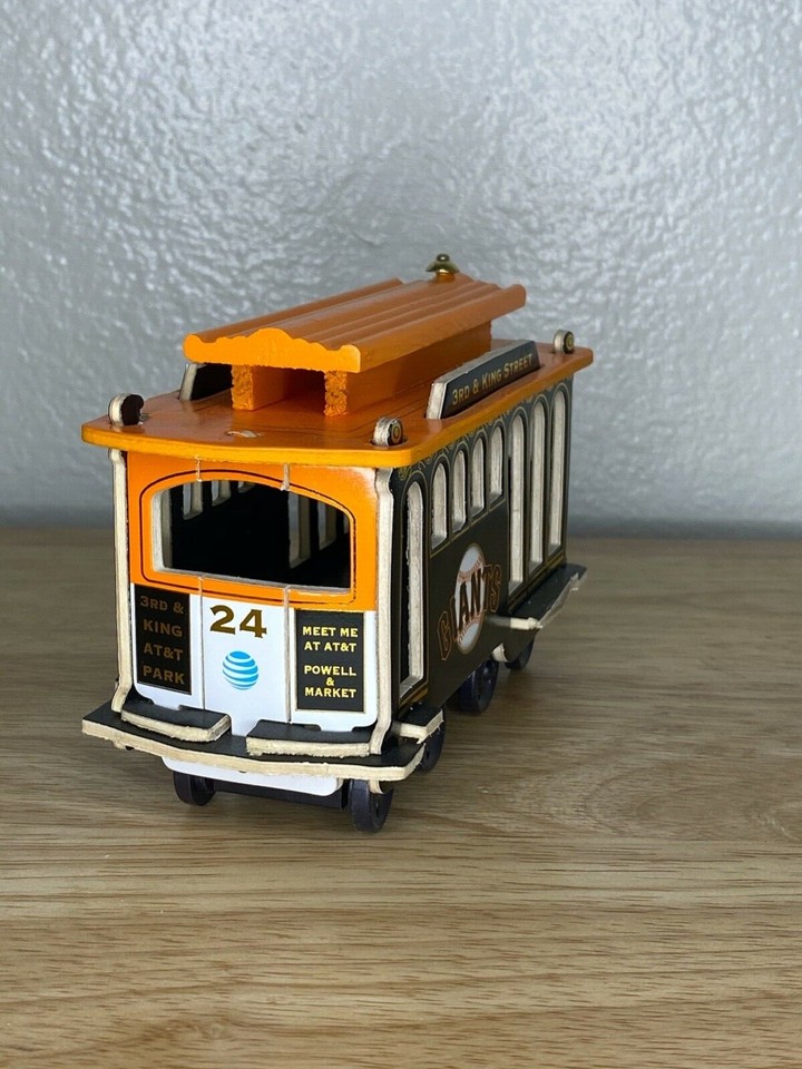 Willie Mays San Francisco SF Giants Cable Car Train Toy No. 24 SGA 2017 ...