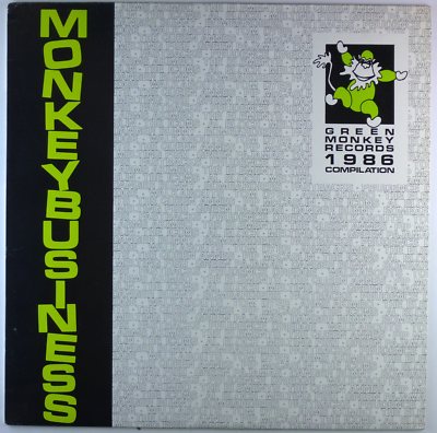 12" LP - Monkey Business (Green Monkey Records 1986 Compilation ...