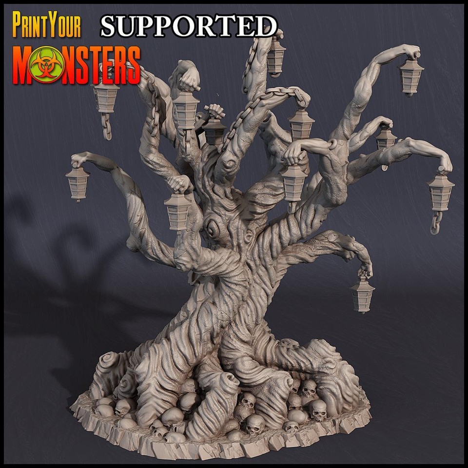 3D Printed Print Your Monsters Witches Pack Full Set 28mm - 32mm D&D ...
