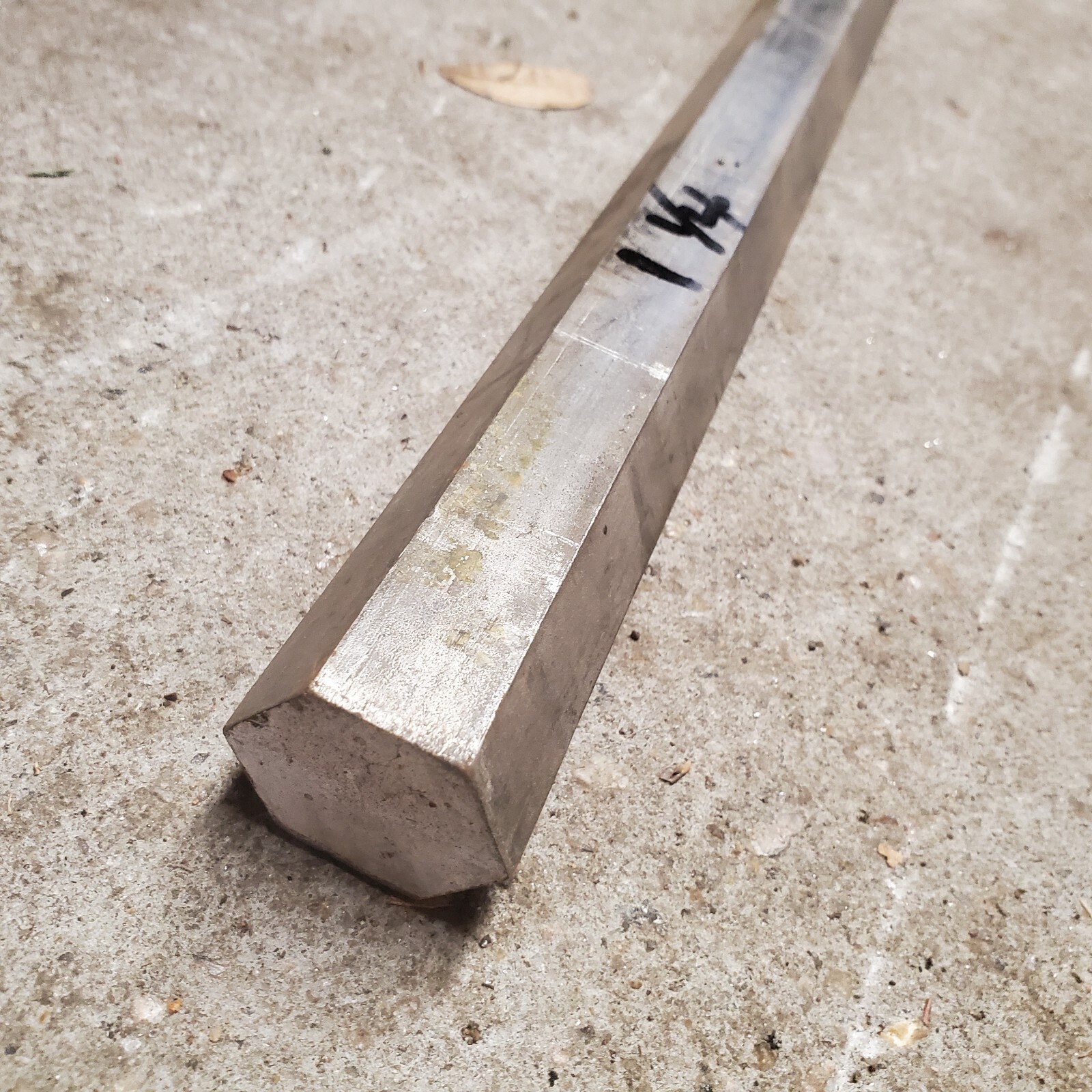 303 Stainless Steel Hex Bar Stock 1 1/4 1.25 Inch Diameter x 12" Length ...