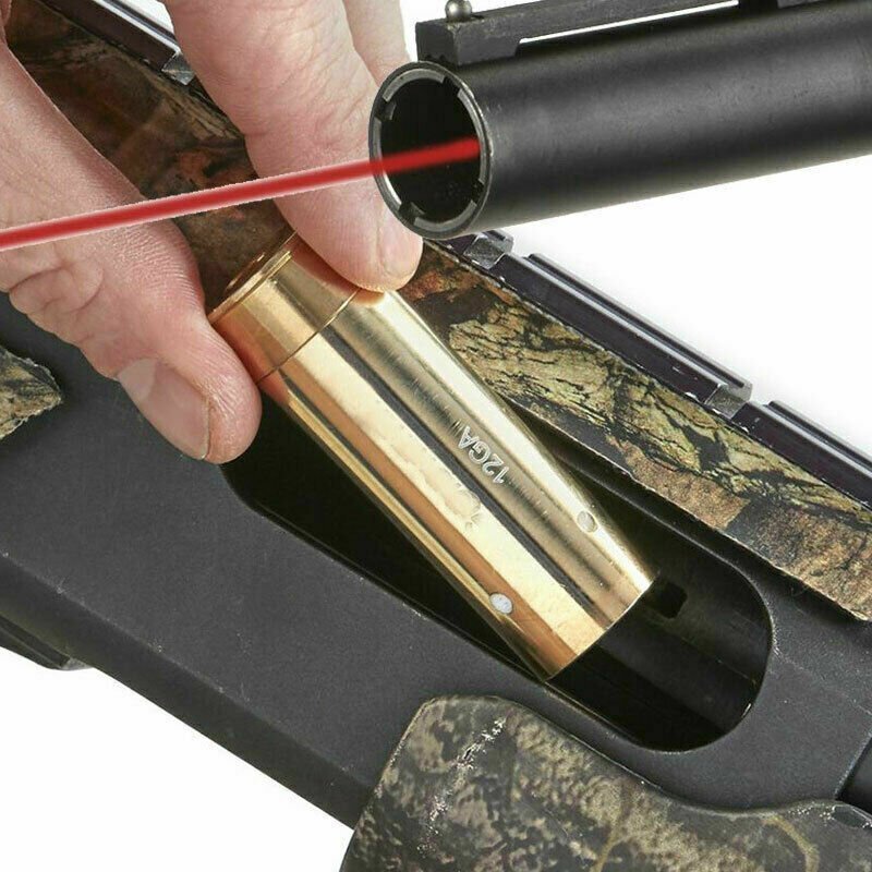 Best 9mm Laser Bore Sight 20Gauge Red Dot Laser Bore Sight - Zero Your ...