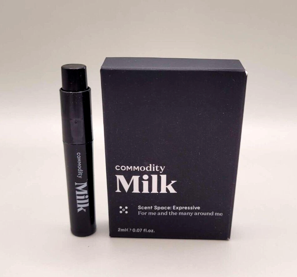 10 X COMMODITY MILK EXPRESSIVE EAU DE PARFUM SAMPLE SPRAY VIAL 0.07FL ...