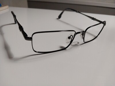 Brooks Brothers BB 465 1150 Gunmetal Rectangular Eyeglasses Frames 53 ...