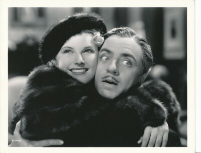 WILLIAM POWELL JEAN CHATBURN Original Vintage 1936 THE GREAT ZIEGFELD ...