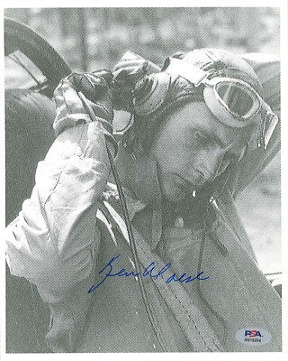 KENNETH WALSH SIGNED 8X10 PHOTOGRAPH PSA DNA (D) WWII ACE 21V | eBay