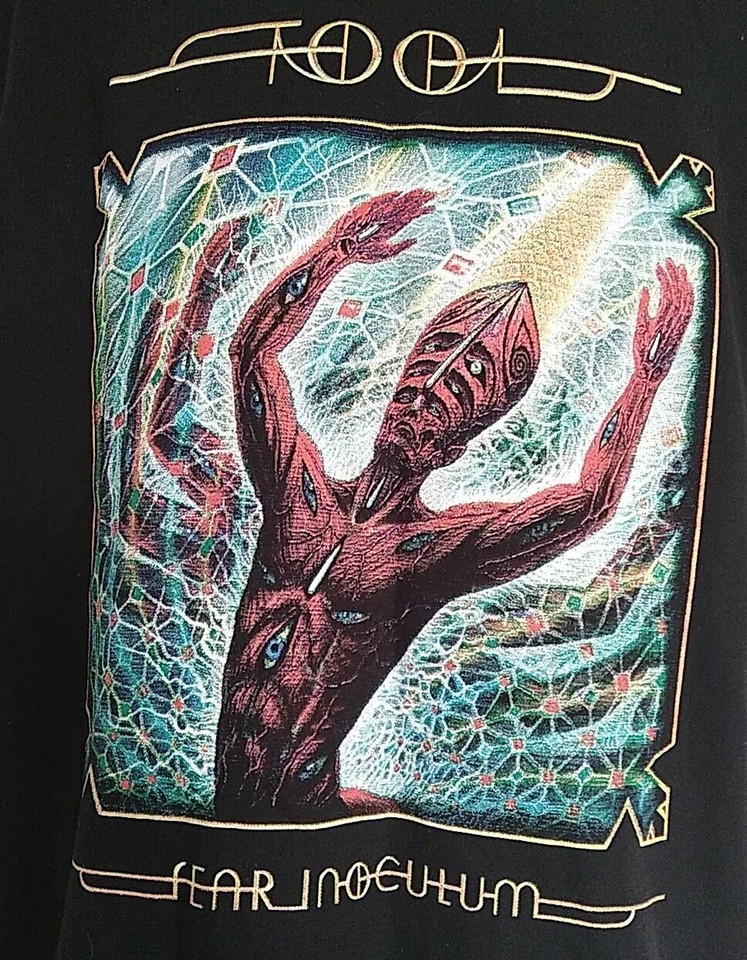 Tool 2020 Fear Inoculum Tour T-Shirt Size L | eBay