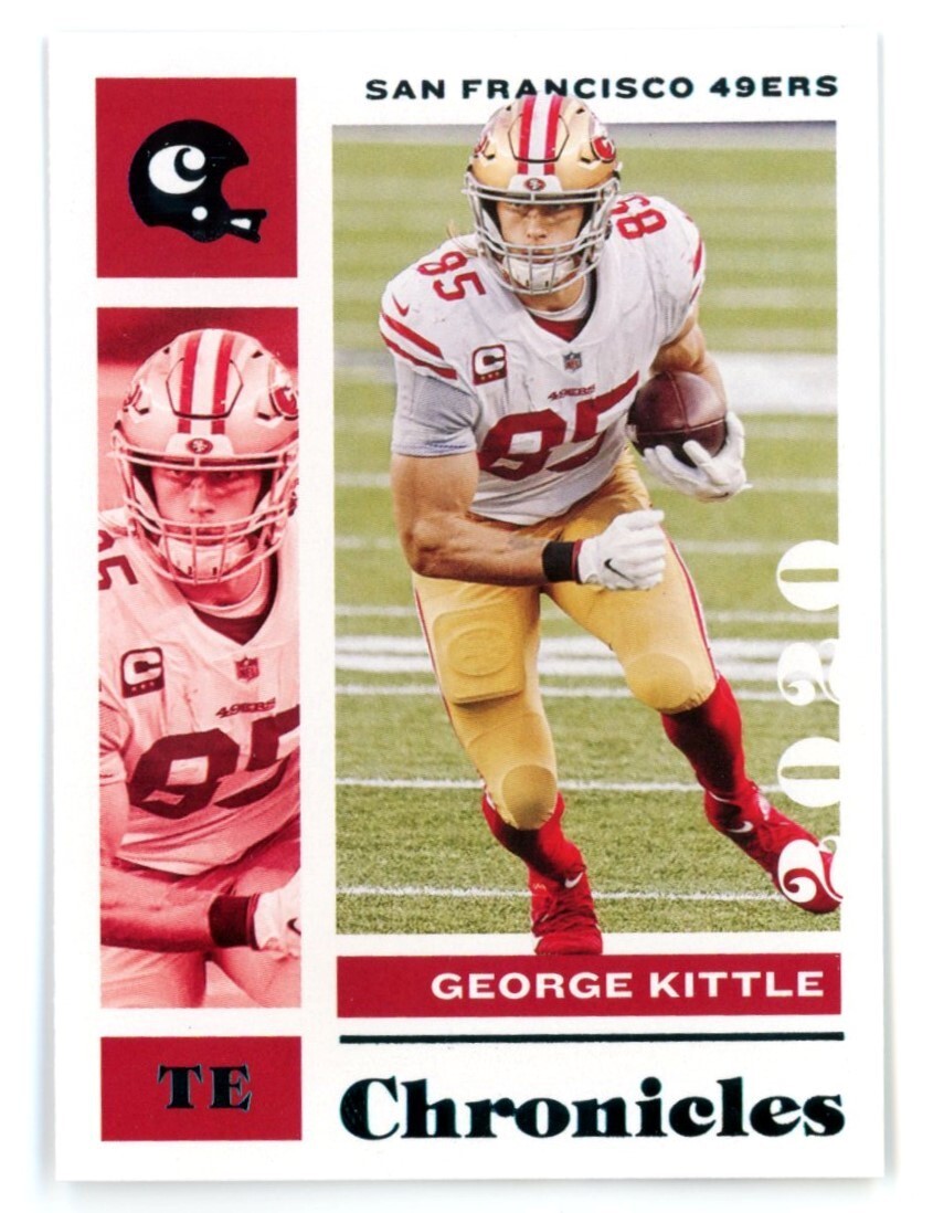 2020 Panini Chronicles Teal George Kittle #84 | eBay