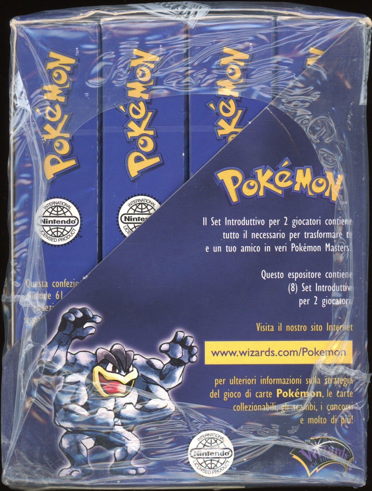 2000 Pokemon ITALIAN 1st Edition Base Set Decks Case Set Introduttivo ...