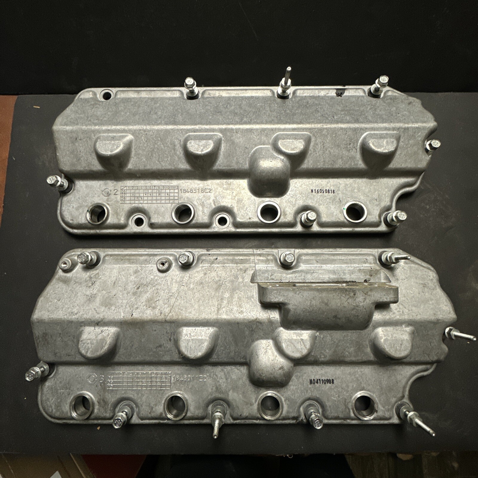 Genuine Ford Valve Covers OEM 1848318C2 LH & 1848011C2 RH Powerstroke ...