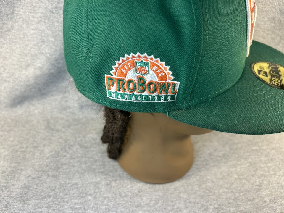Las Vegas Raiders Green Fitted New Era 59Fifty 1988 Pro Bowl Hawaii Hat ...