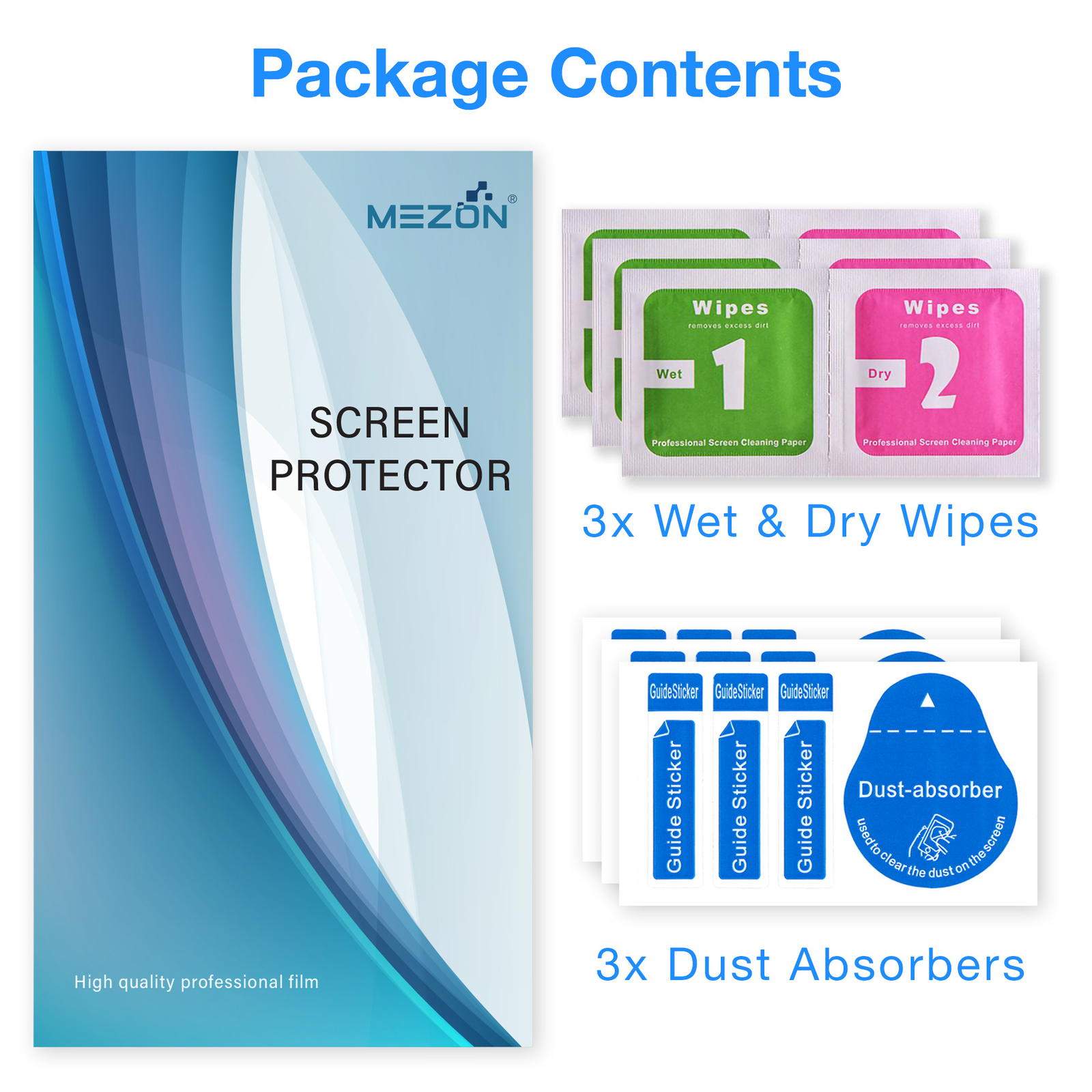 [3 Pack] Vivo Y11s Anti-Glare Matte Premium Screen Protector Film by MEZON | eBay Australia