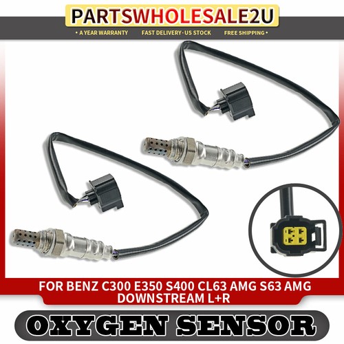2x O2 Oxygen Sensor for Mercedes-Benz C300 CL550 CL63 E350 E550 S400 ...