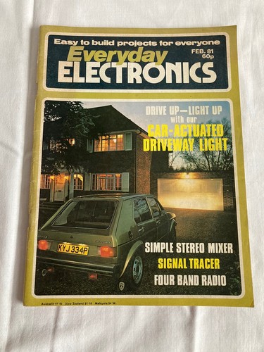 Everyday Electronics Magazine Feb 1981 | eBay UK
