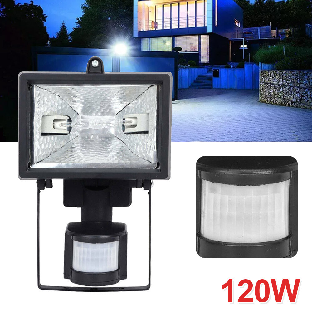 Halogen Motion Sensor Outdoor Lighting FLOODOOR 30W LED Motion Sensor