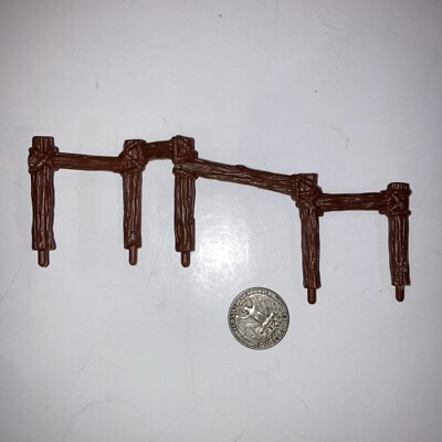 Vintage Star Wars 1983 Original Part Ewok Village 5 Five Post Railing ...